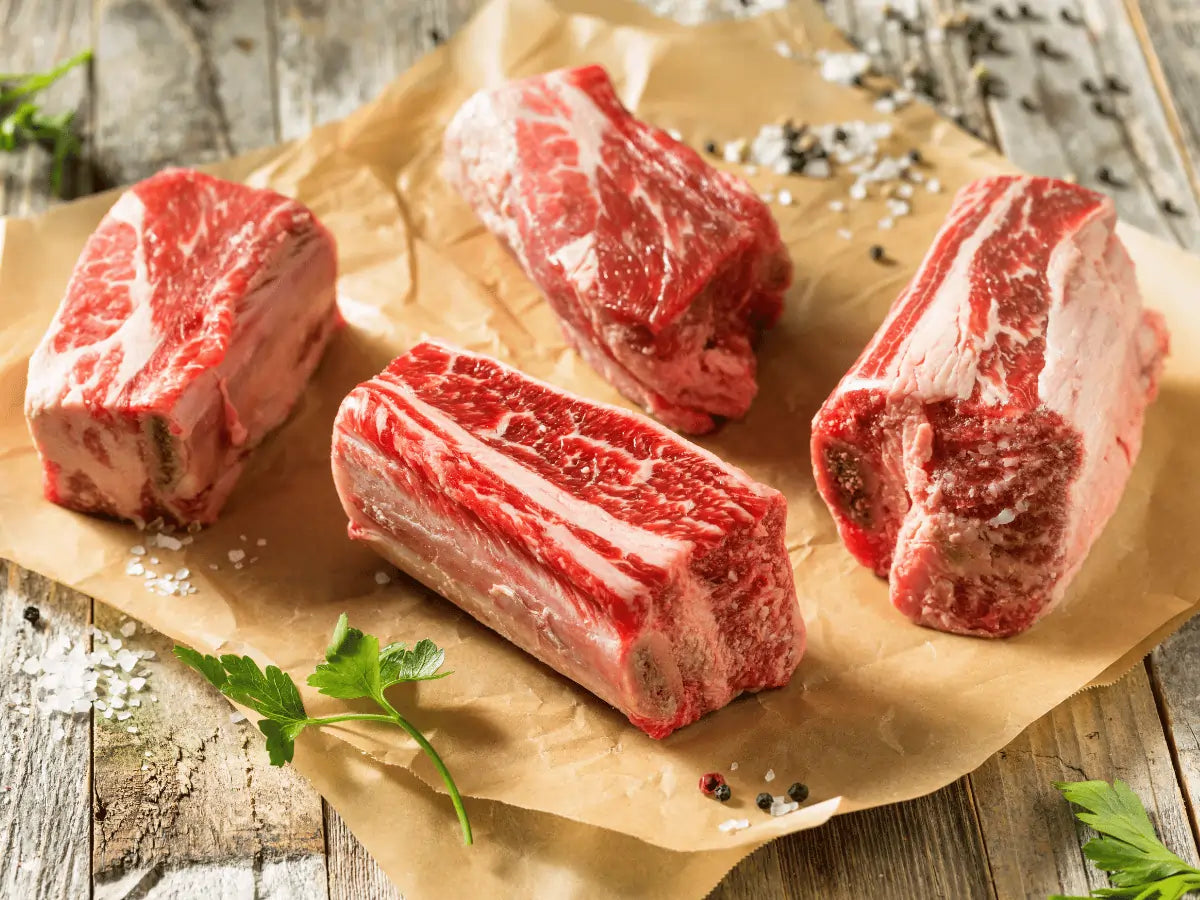 Beef Short Ribs 3lb | Texas Ranch Beef | Parker County Beef Co – Parker ...