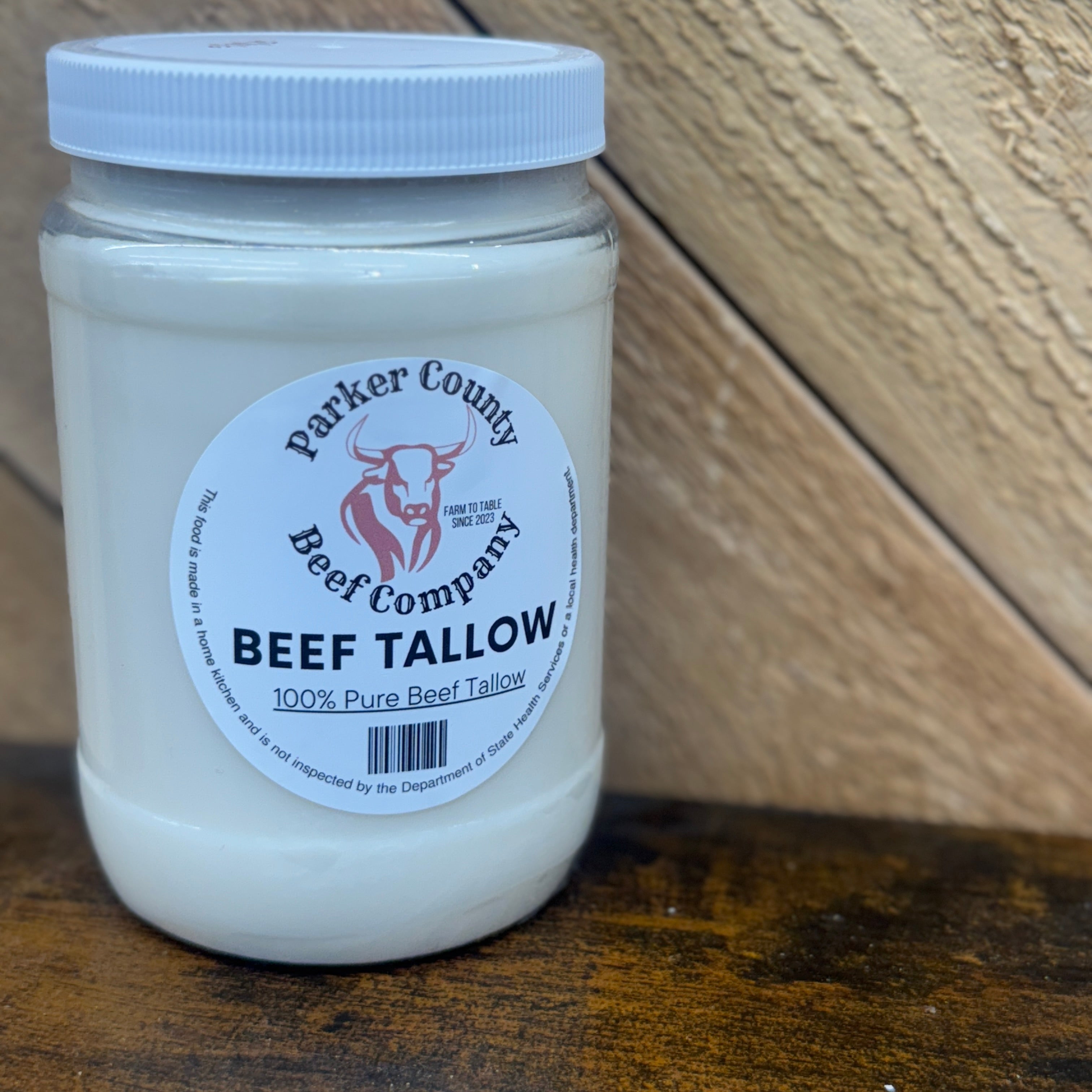 Fresh Beef Tallow (32fl.oz.) – Parker County Beef Company