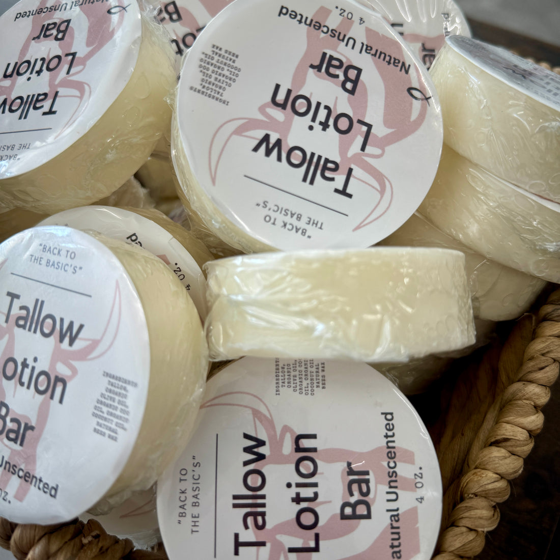 Tallow Lotion Bar (4oz) – Parker County Beef Company