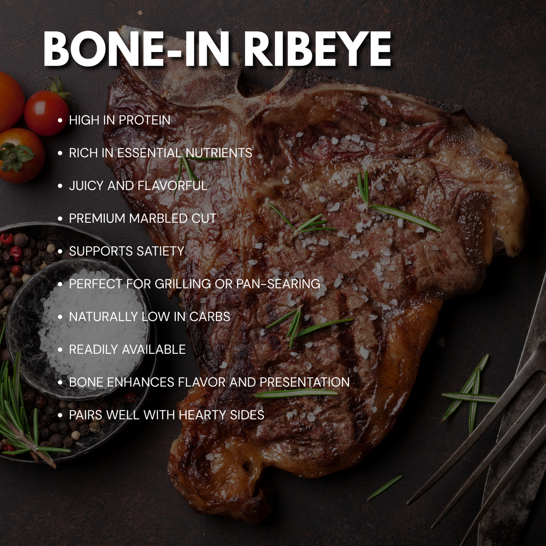 Bone In Ribeye Steak – Parker County Beef Company